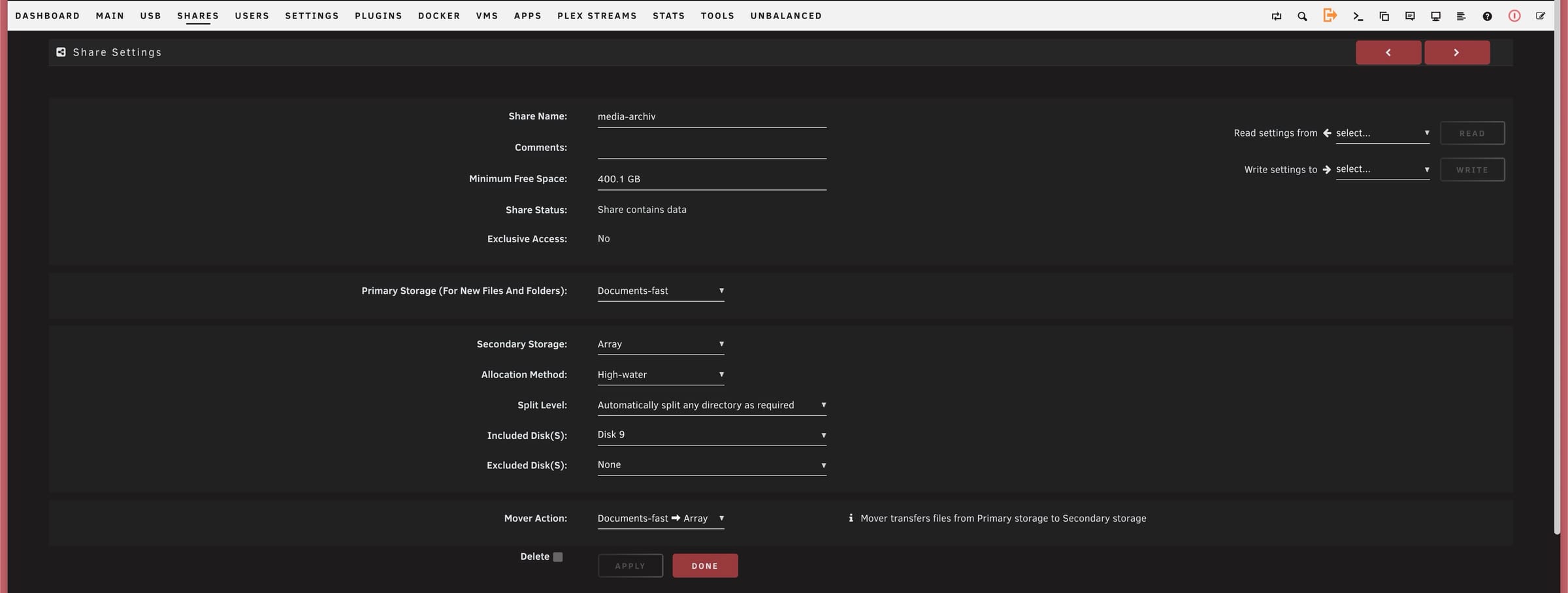 Cache vs. Array: Wie du Unraid optimal konfigurierst